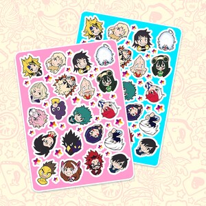 Quirky Mini Sticker Sheets - Etsy