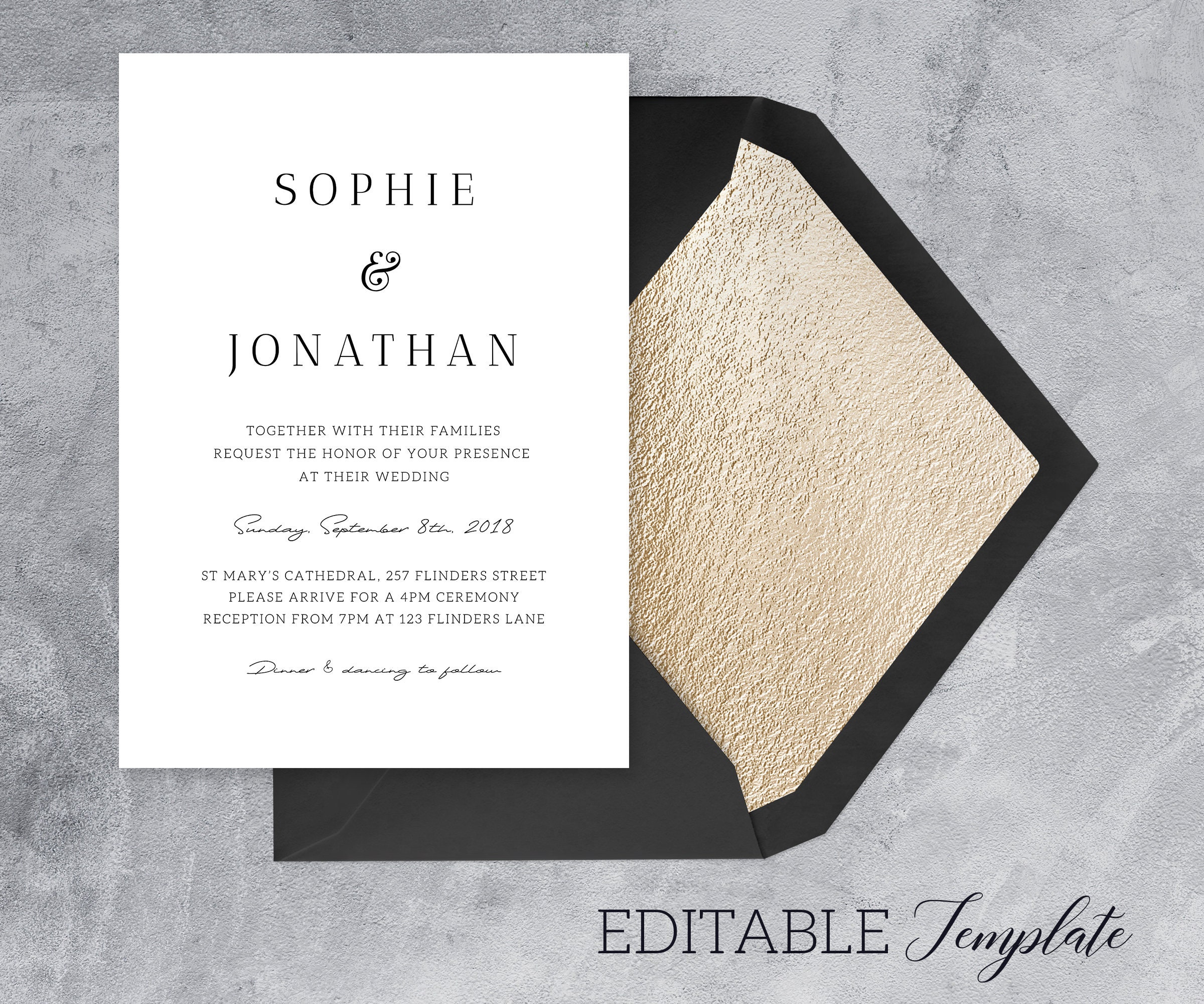 Elegant Champagne Labels TEMPLATE. Modern Wine Labels EDITABLE - Etsy