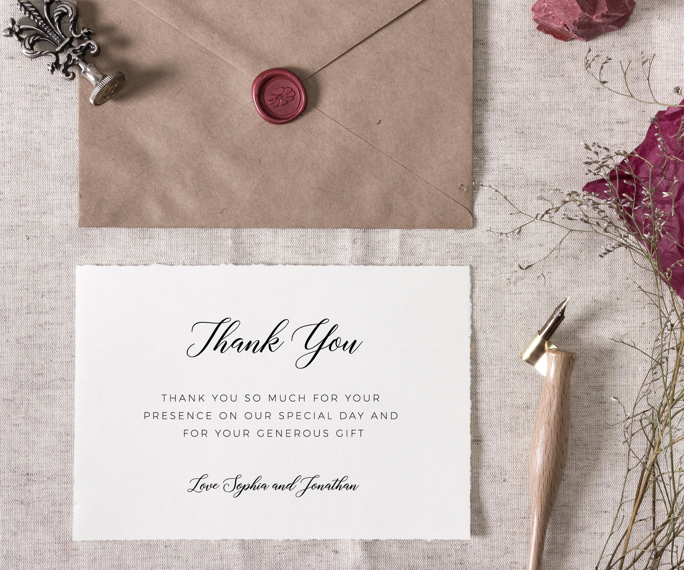 Elegant Wedding TEMPLATE Set Script Invitation Suite - Etsy Australia
