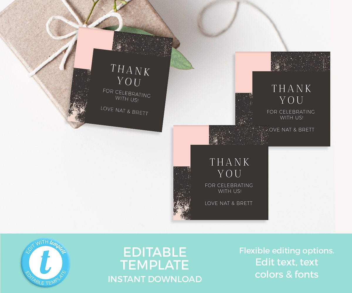 Blush Welcome Sign EDITABLE TEMPLATE Rustic Bridal Shower | Etsy