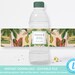 Tropical Water Bottle Label TEMPLATE, Botanical Bridal Shower Label ...