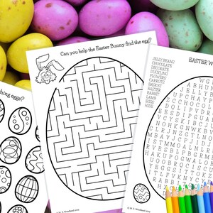 Printable Easter Coloring Pages / Crafts for Kids / Art for Kids ...