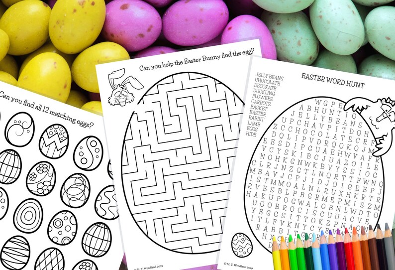 Printable Easter Coloring Pages / Crafts for Kids / Art for Kids ...