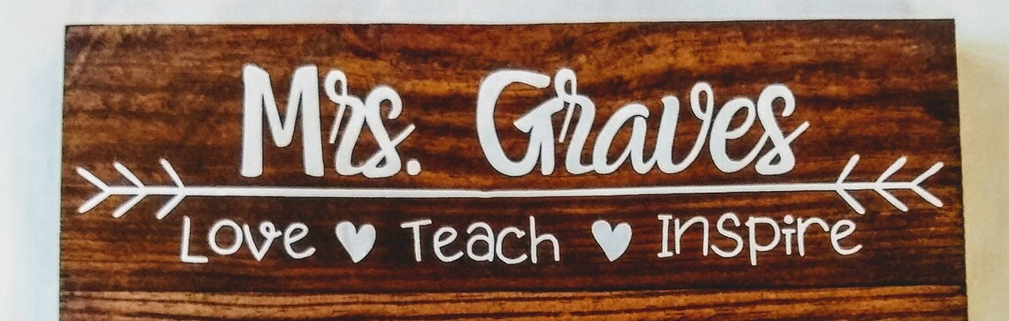 TEACHER GIFTS TEACHER Gift Classroom Decor Teacher Sign Gift - Etsy