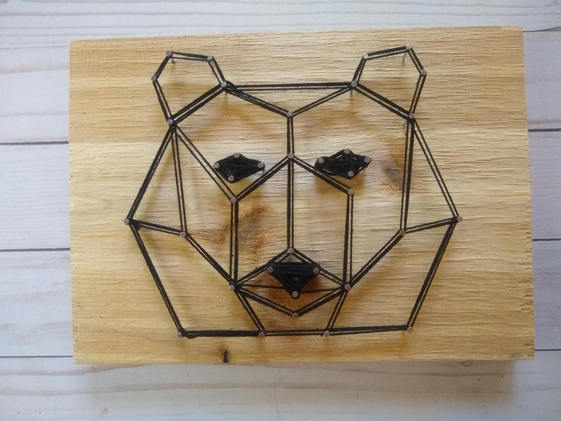 BABY ROOM DECOR String Art Nursery Wall Art Decor Woodland Nursery Kids ...