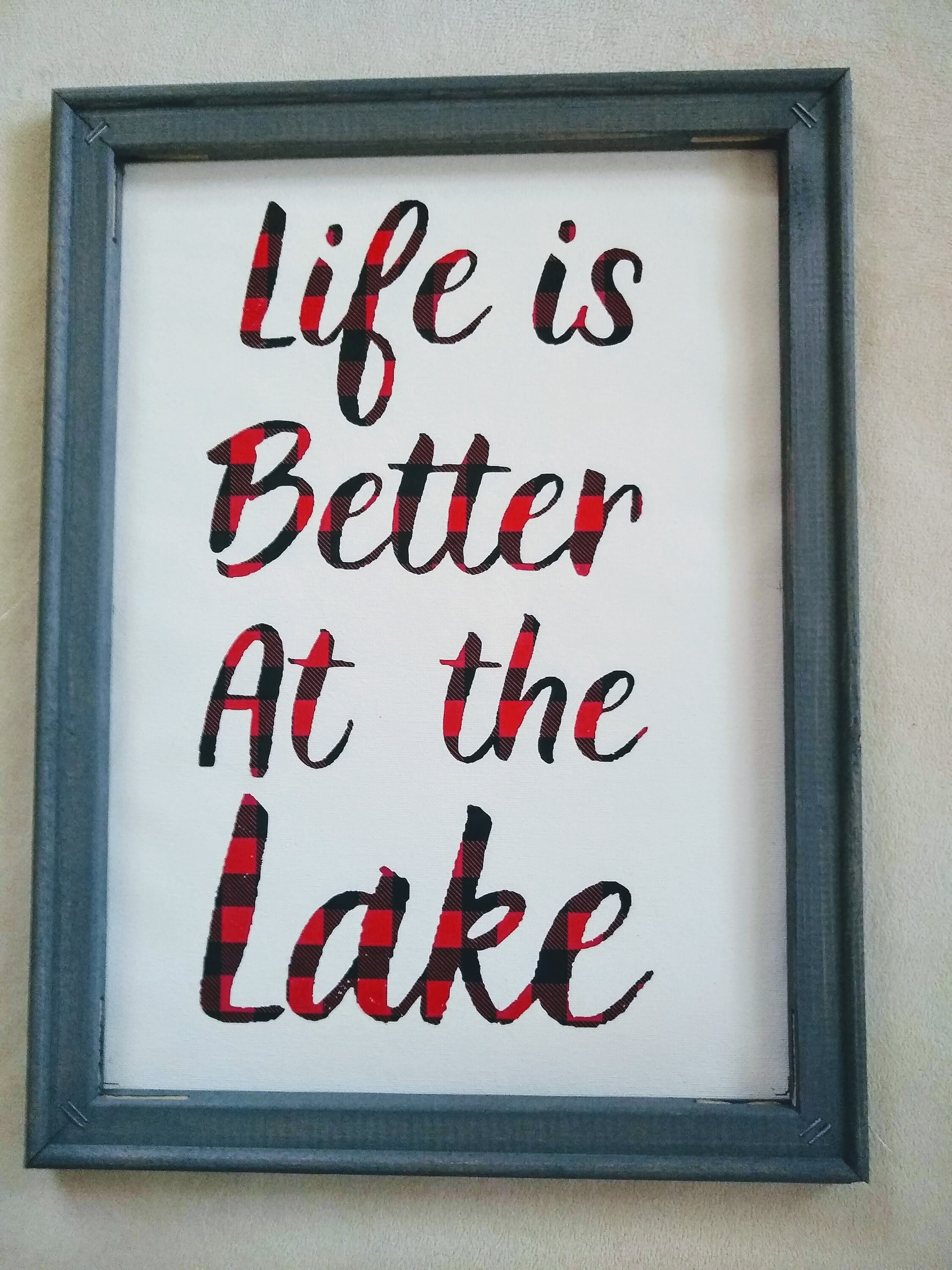 LAKE HOUSE DECOR Lake Life Farmhouse Decor Rustic Home Decor - Etsy Denmark