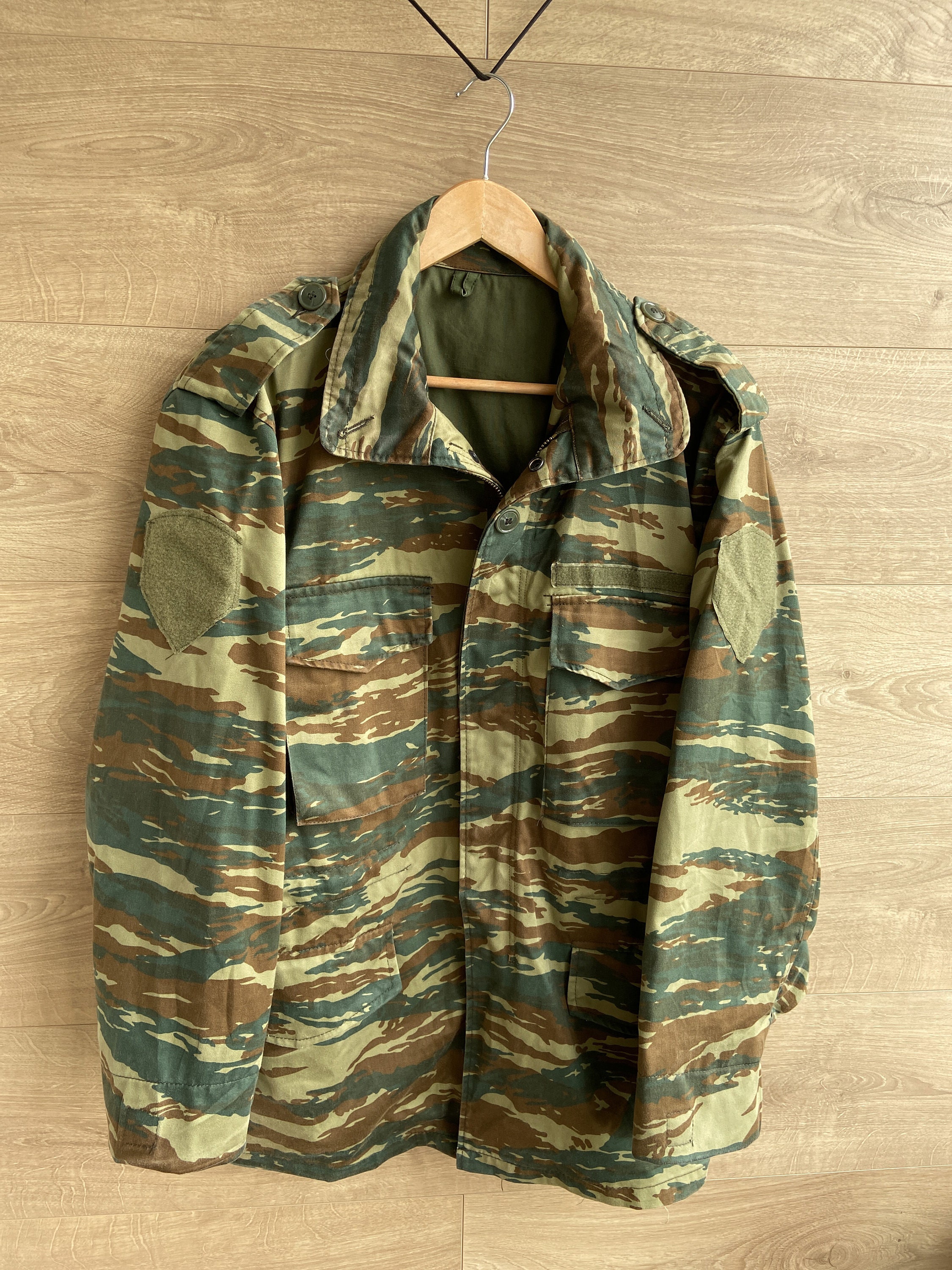 Vintage Lizard Camo Jacket, Field Jacket M65 Style, Greek Army Jacket ...