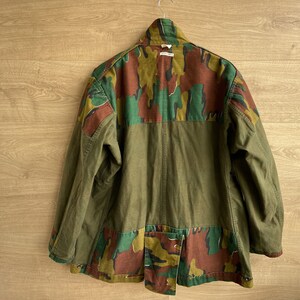 Vintage Belgium Camo Jacket Paratrooper Smock, Jigsaw Camo Airborne ...