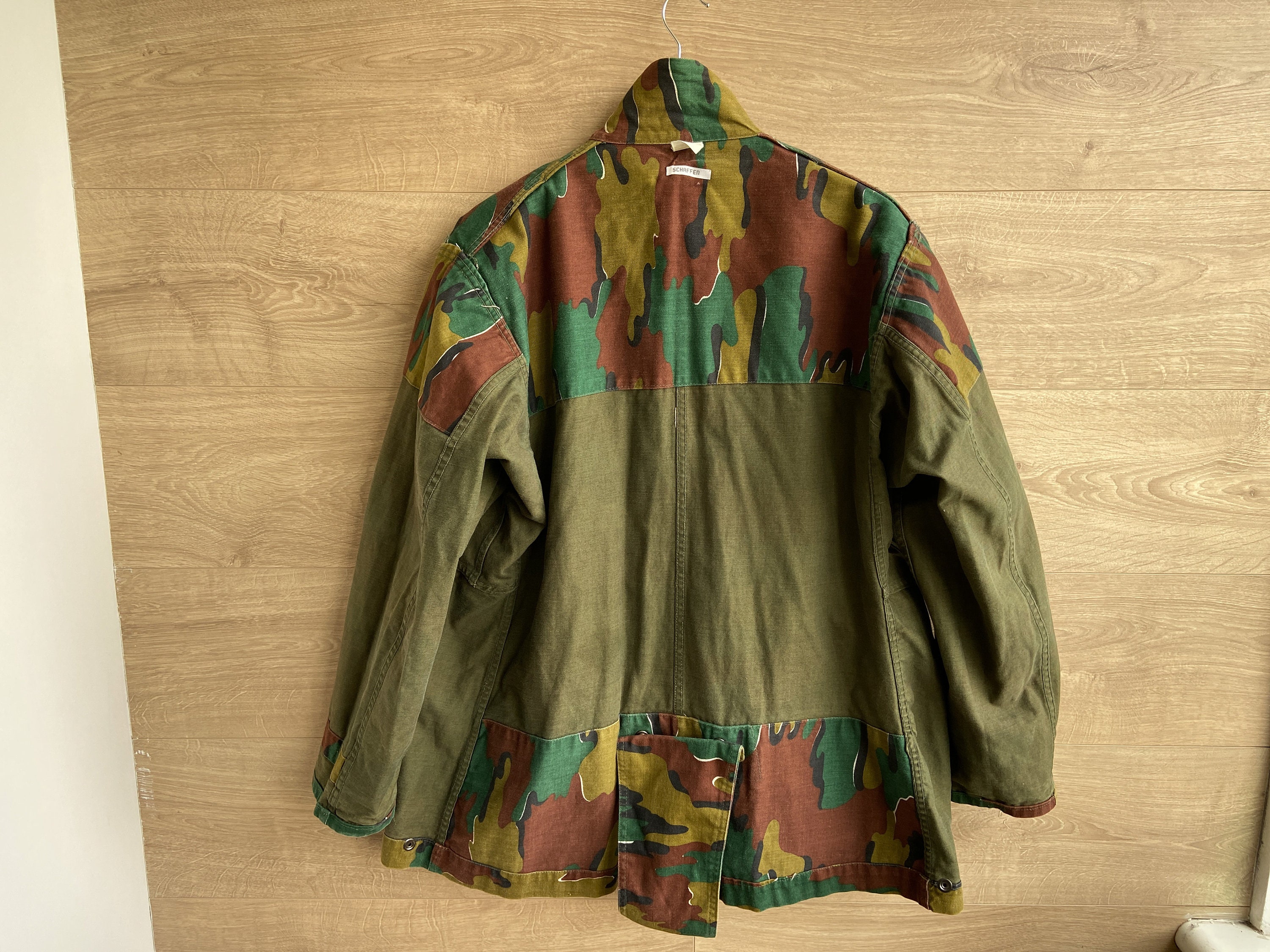 Vintage Belgium Camo Jacket Paratrooper Smock Jigsaw Camo - Etsy