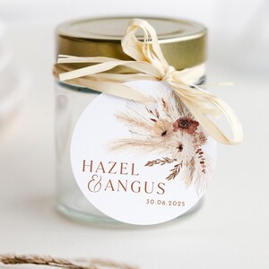 Boho Wedding Favor Tag Template, Boho Favour Tag, Printable Favor Tag ...