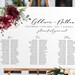 Boho Seating Chart, Wedding Seating Chart, Modern Seating Chart ...