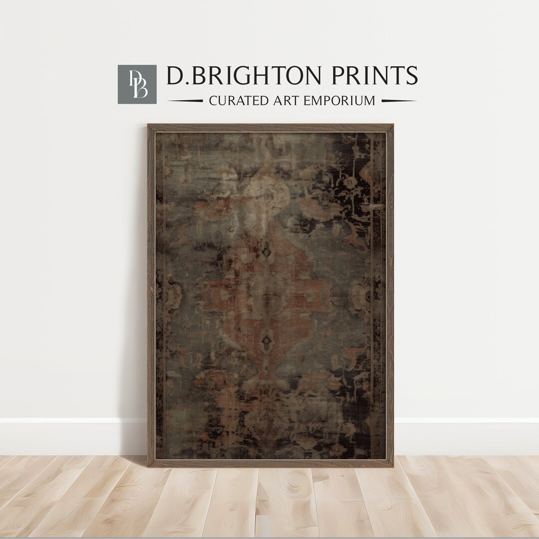 Vintage Floral Textile | Antique Tapestry Digital PRINTABLE | Old Rug ...