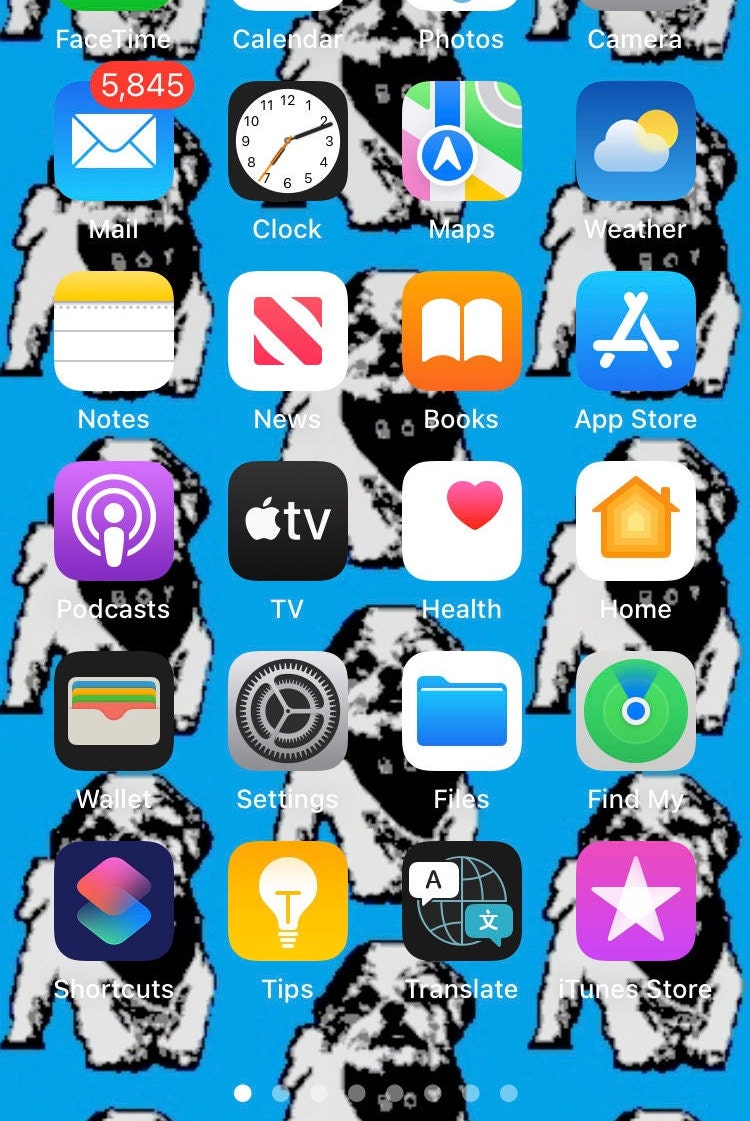 Cartoonized Calliope the Dog Phone Background Wallpaper - Etsy