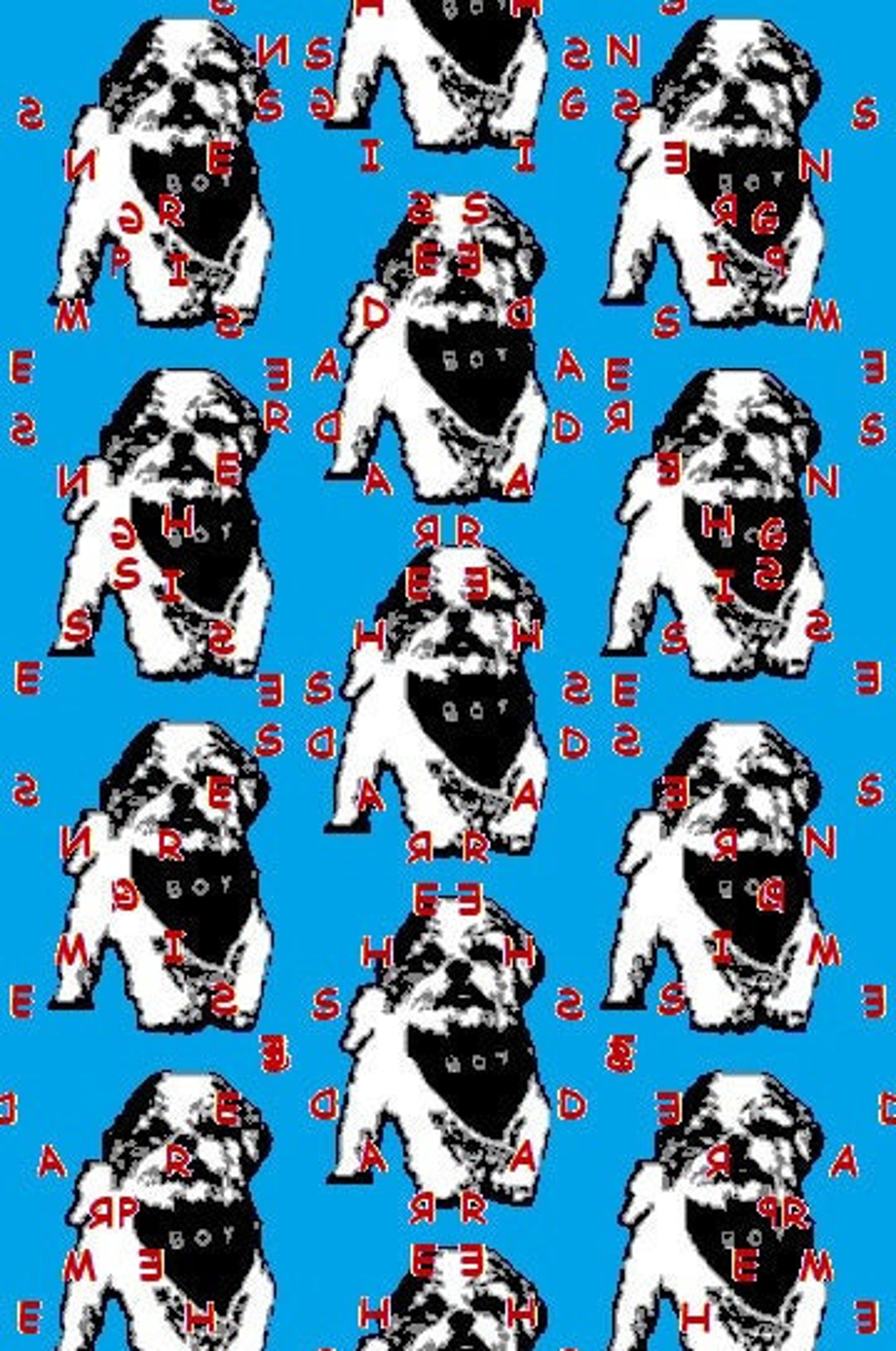 Cartoonized Calliope the Dog Phone Background Wallpaper - Etsy