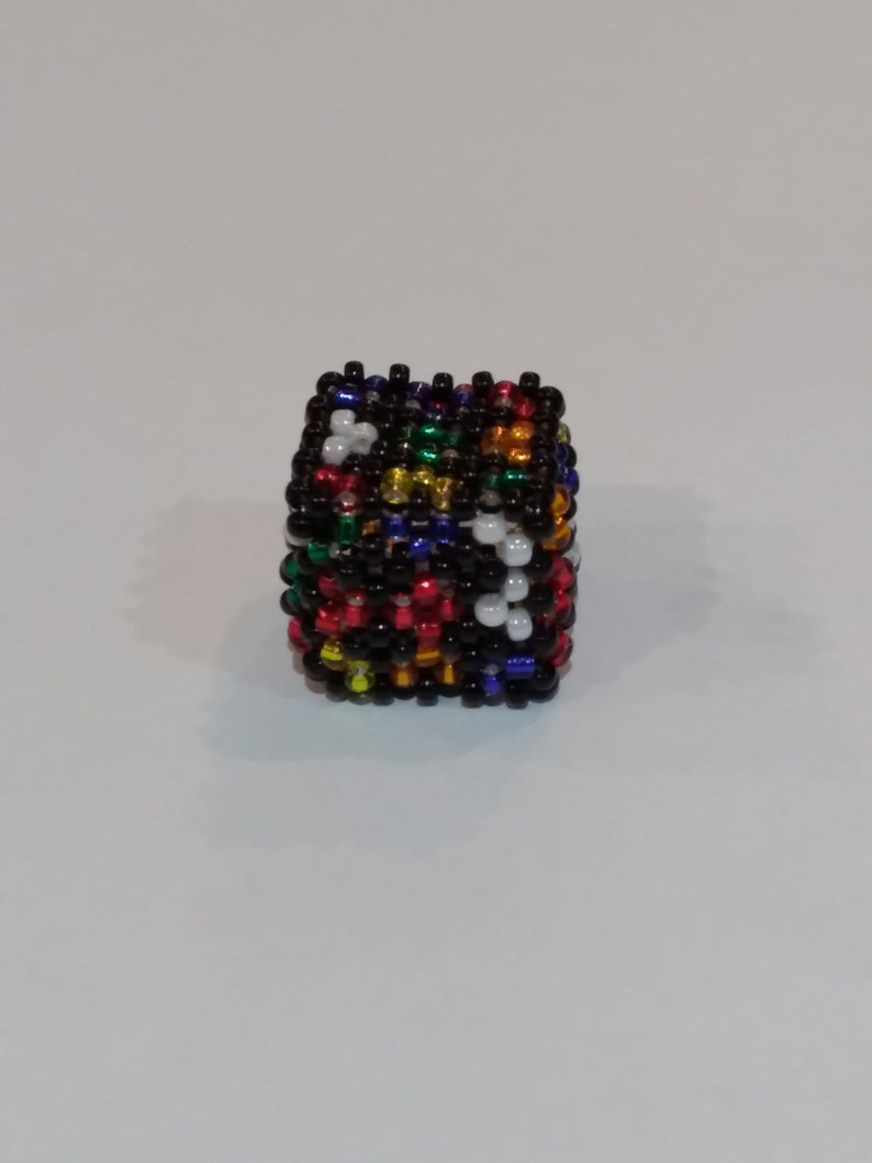 Beaded Rubiks Cube - Etsy