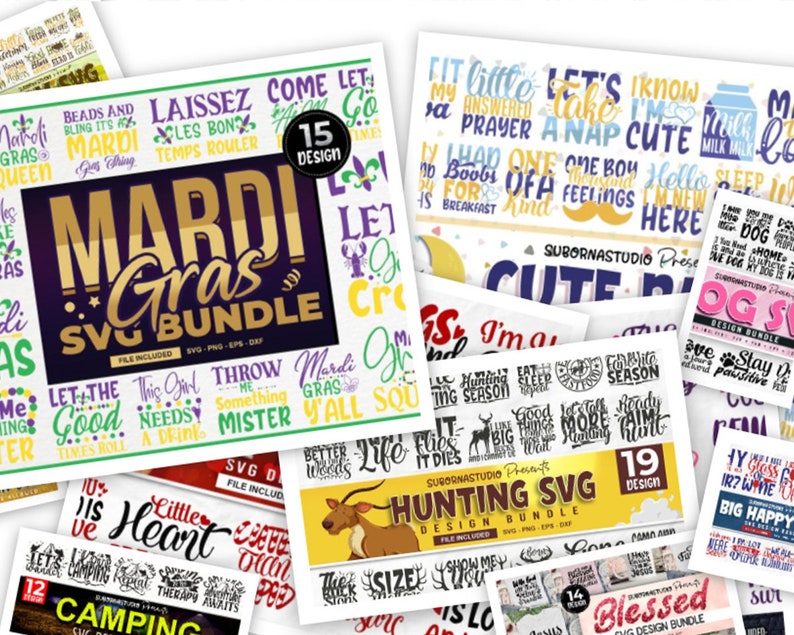 The 800 Huge SVG Bundle Cut Files for Cricut - Etsy