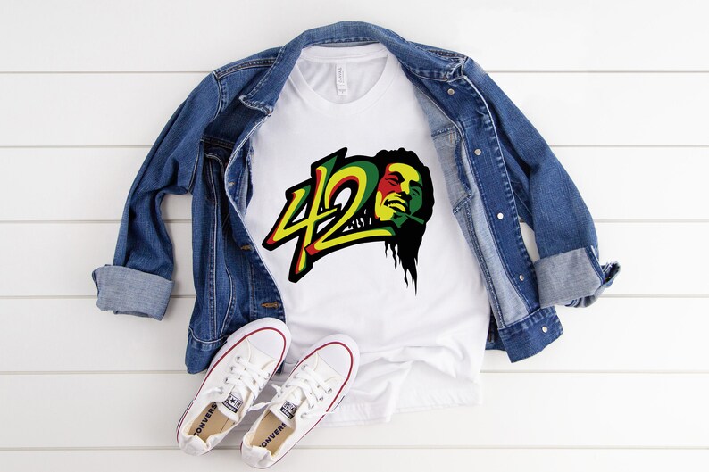 BOB MARLEY 420 Svg Silhouette Svg Png Bob Marley Svg Files for - Etsy