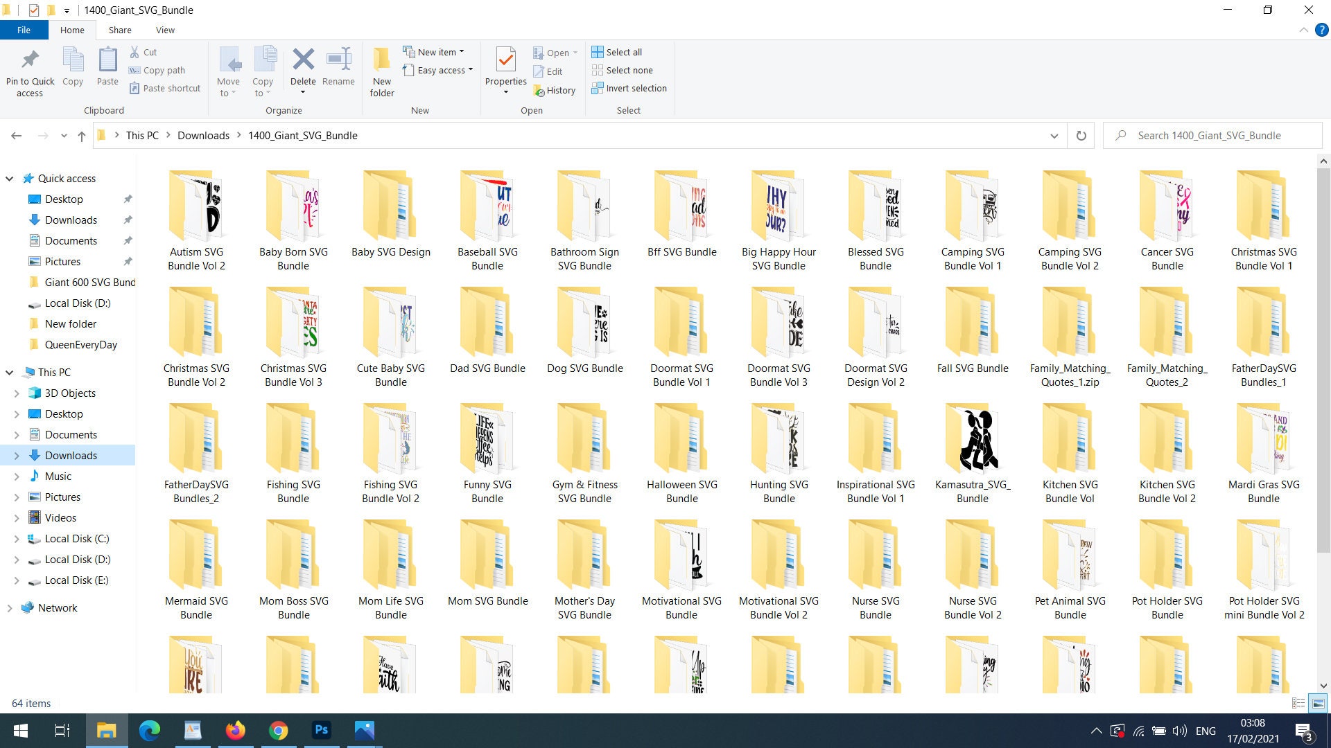 1400 Huge Svg Cut Files for Cricut | Silhouette | Brother | Laser - Etsy