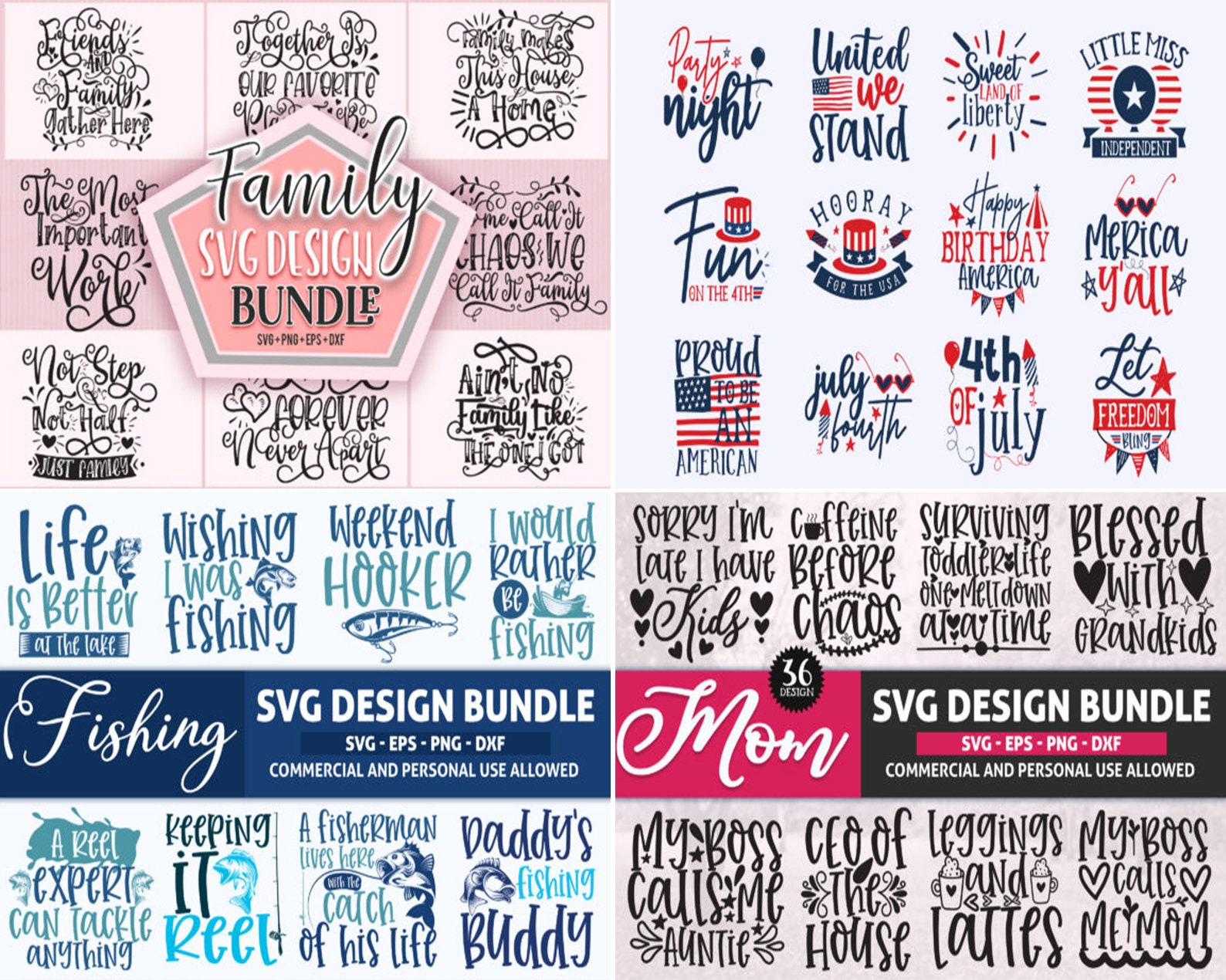 2500 Massive SVG Bundle Cut Files Cricut Silhouette Cameo | Etsy New ...