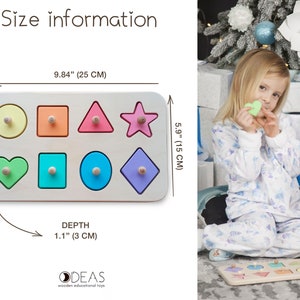 Shape Sorter Toy for Boys, Color Sorting Toy, Montessori Toys ...