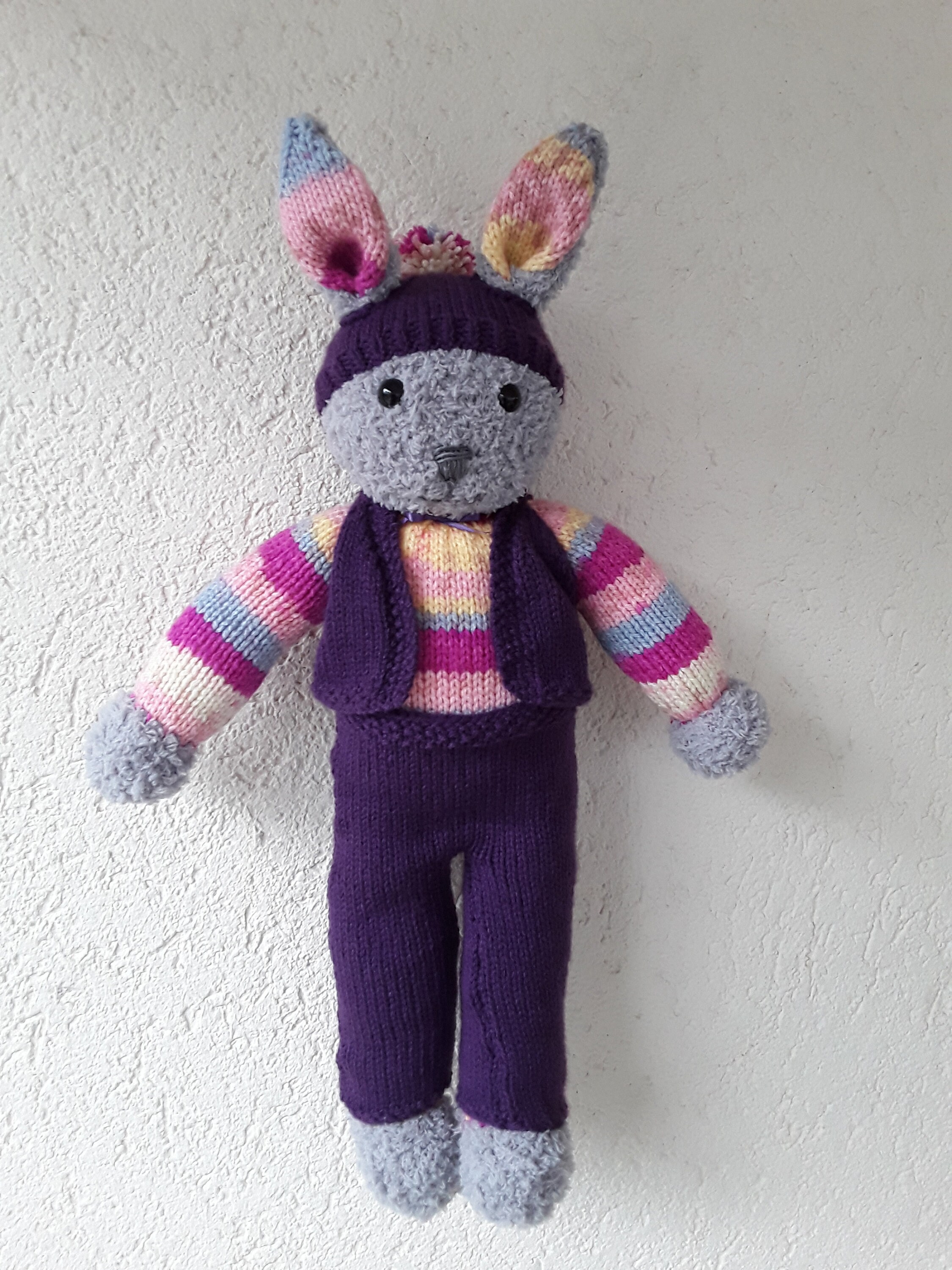 Stuffed Rabbit - Etsy