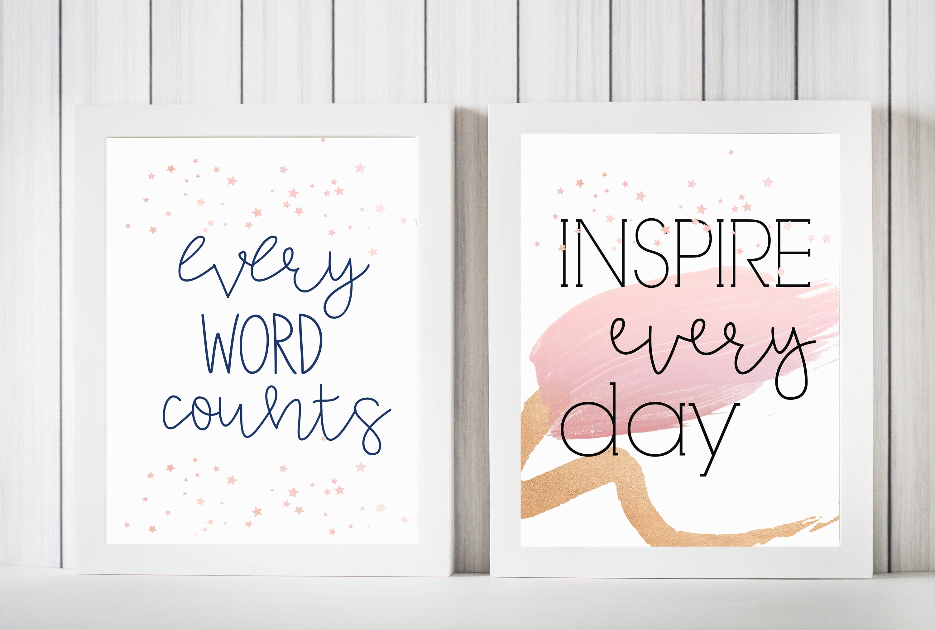 Every Word Counts, SLP Gift, Speech Room Art, Speech Teacher Thank You ...