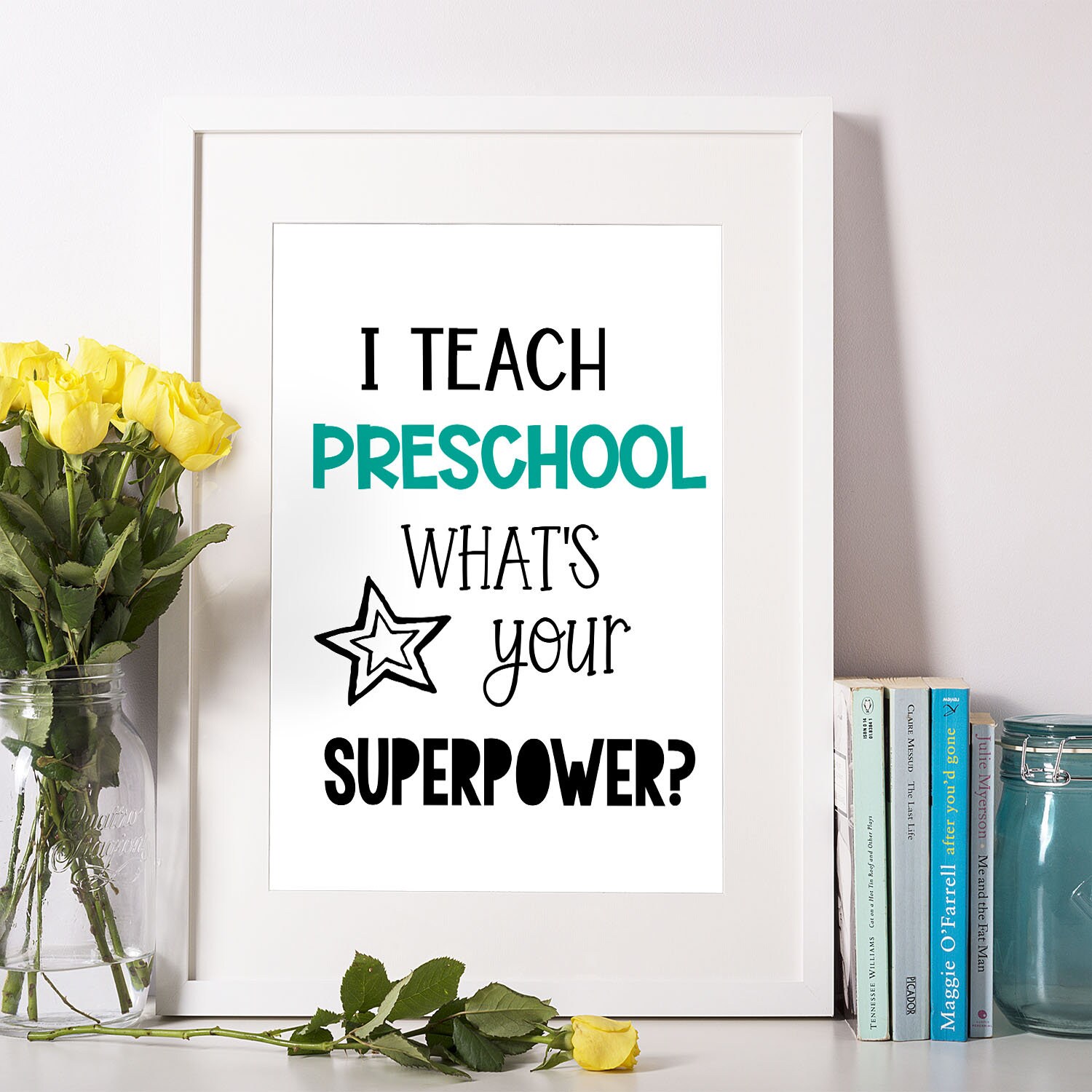 I Teach Preschool! What's Your Superpower? an Adorable Must-have ...