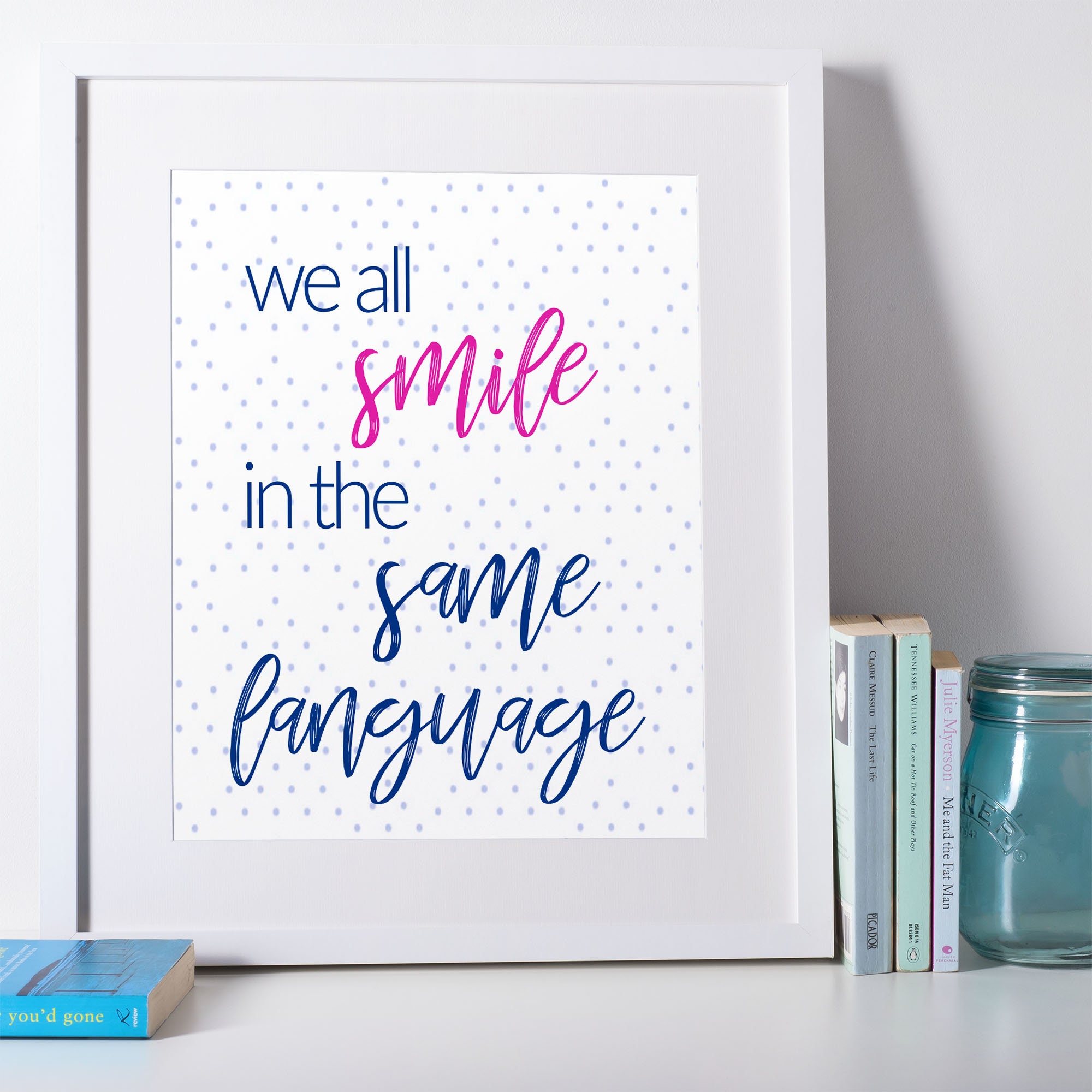 We All Smile in the Same Language, Gift for Speech-language Pathologist ...