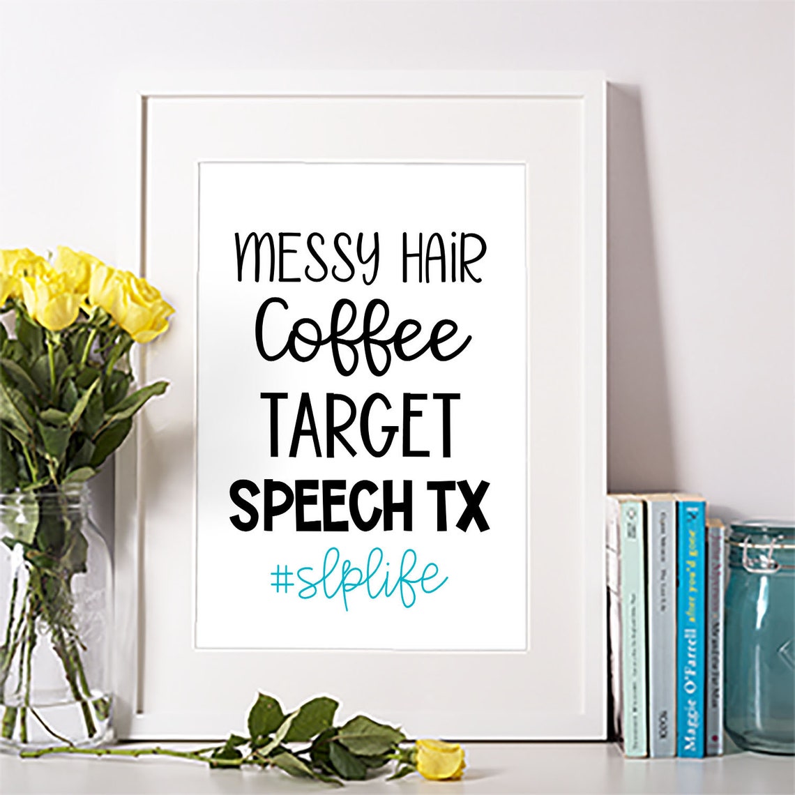The Life of an SLP! Gift This Printable to Your Favorite SLP or ...