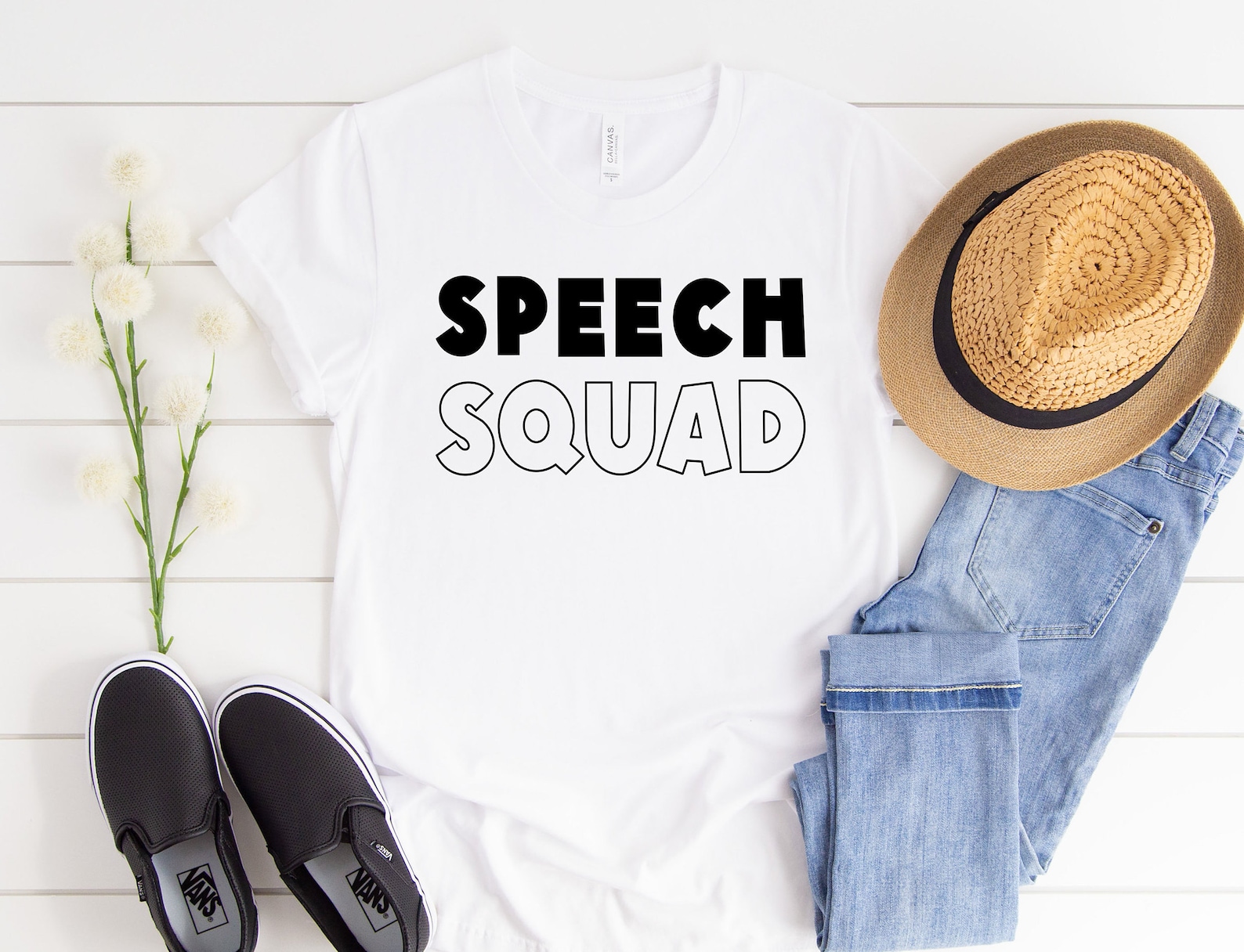 Speech Squad/ Speech Therapist Tee/ SLPA Shirt/ Speech Teacher Shirt ...