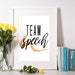 Team Speech! Proudly Hang This Printable in Your Speech Room or Office ...