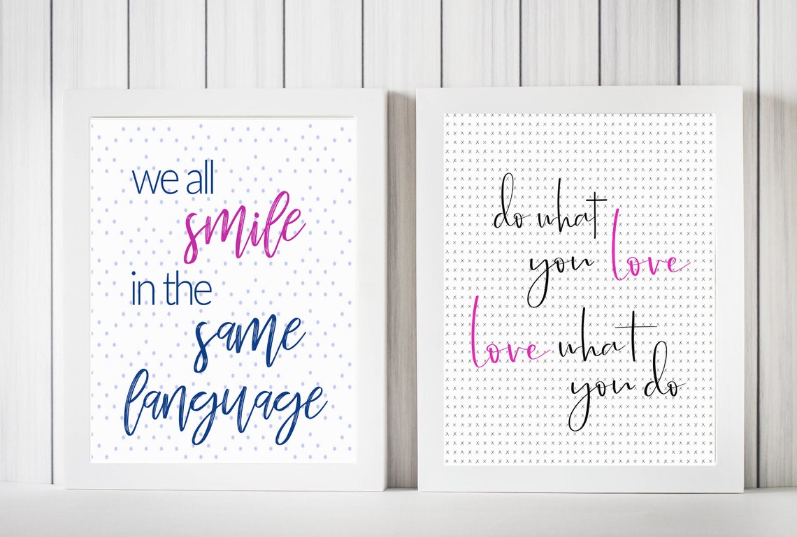 We All Smile in the Same Language, Gift for Speech-language Pathologist ...