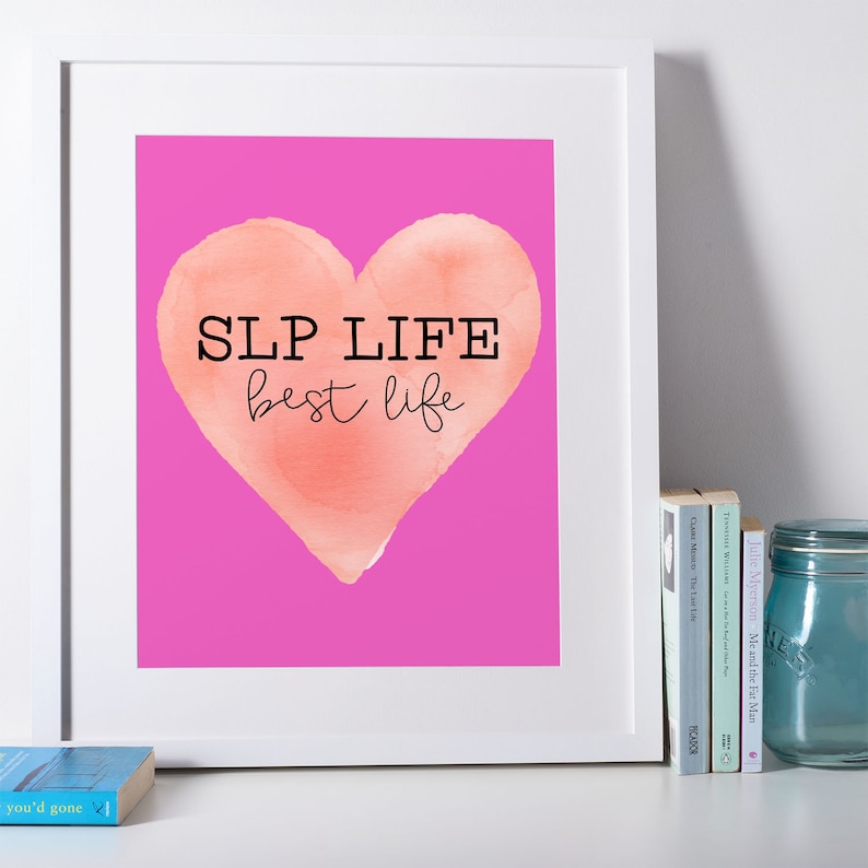 SLP Life BEST Life! If You Love Pink, This is the Perfect Printable for ...