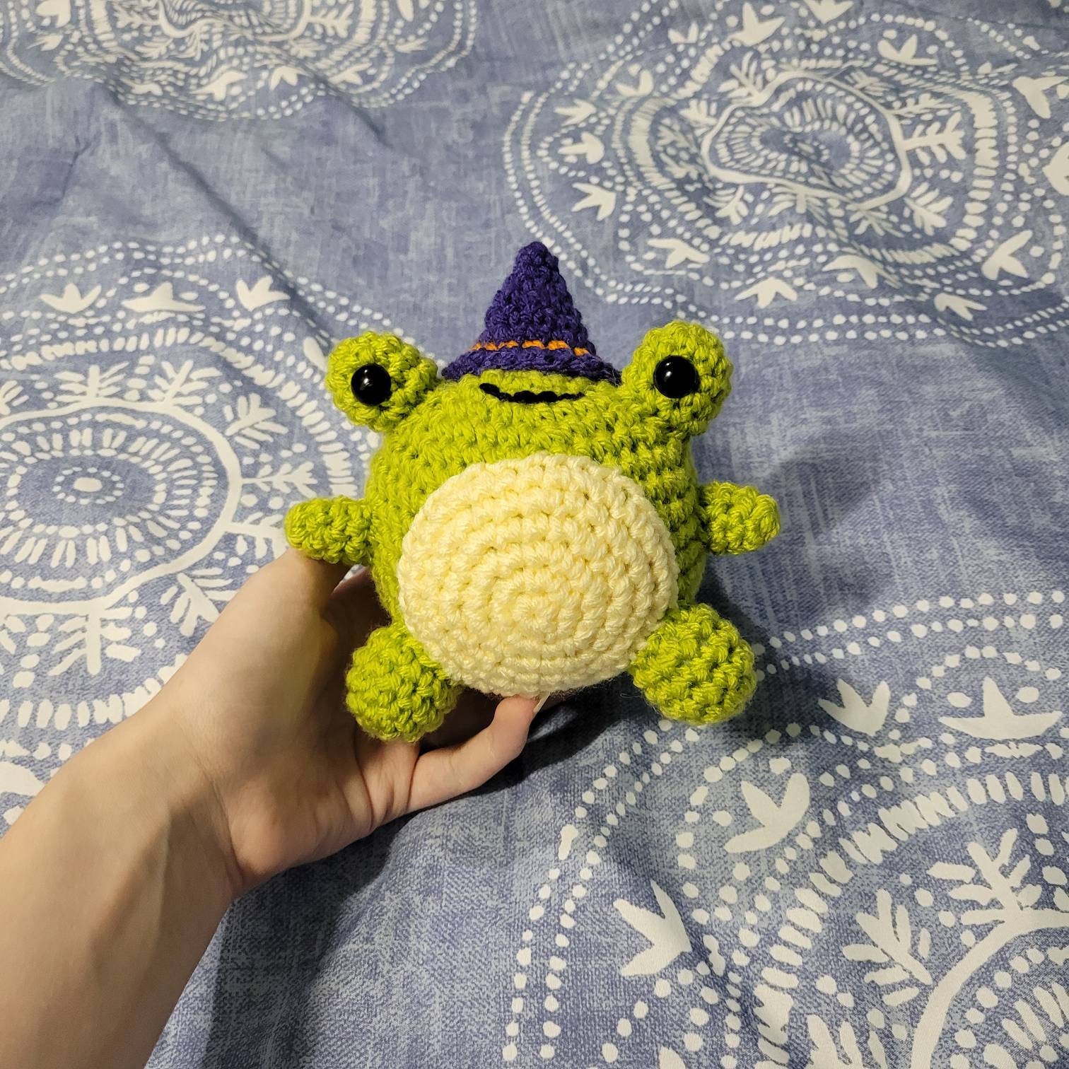 Frog Crochet Amigurumi Stuffed Animal Kids Toy Plushy - Etsy