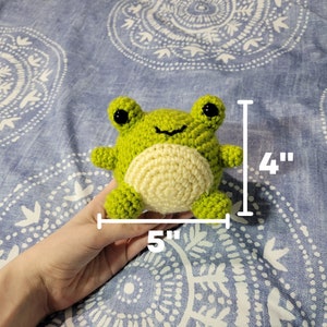 Frog - Crochet, Amigurumi, Stuffed Animal, Kids Toy, Plushy, Handmade ...