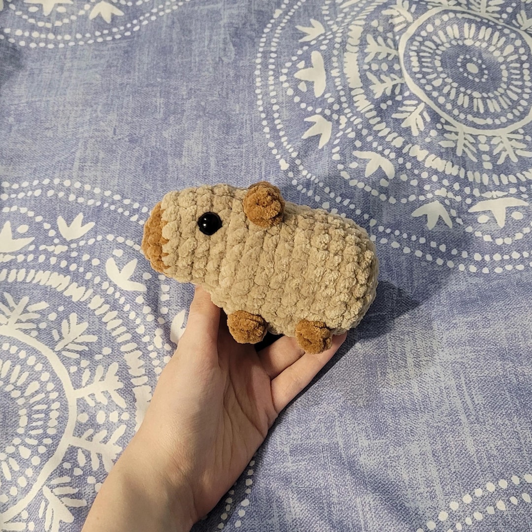 Capybara - Crochet Amigurumi, Stuffed Animal, Kids Toy, Capy Bara ...