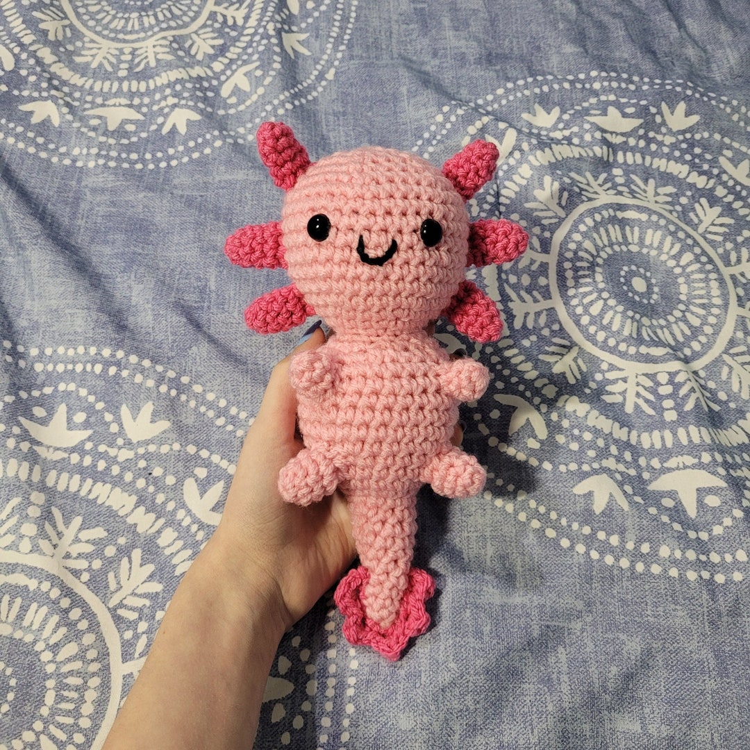 Axolotl - Crochet, Amigurumi, Stuffed Animal, Kids Toy, Plushy ...