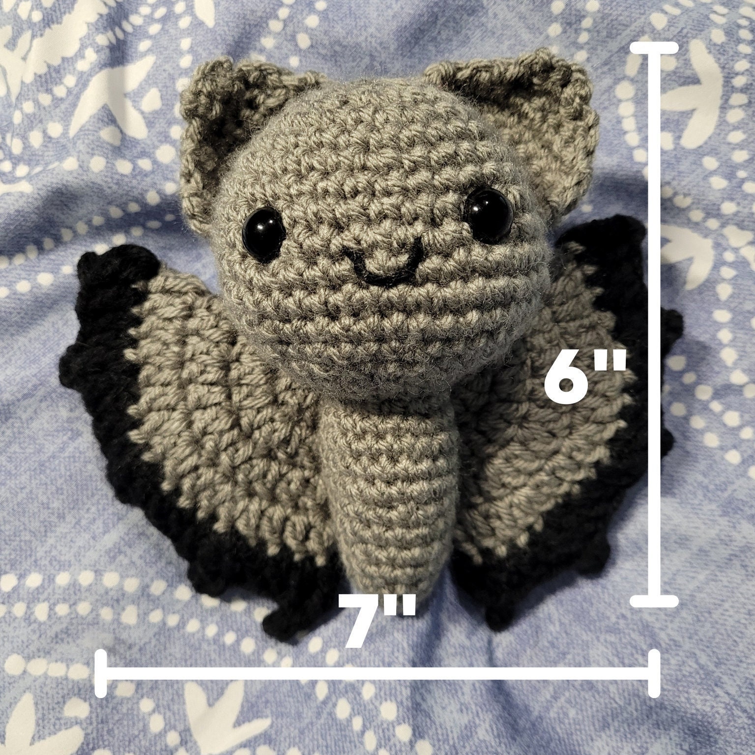 Bat - Crochet, Amigurumi, Stuffed Animal, Kids Toy, Plushy, Handmade ...