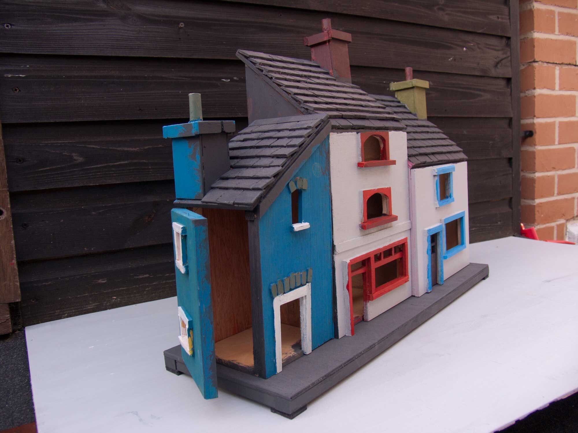 Dolls House, Terraced Houses, Dioramas Handmade - Etsy