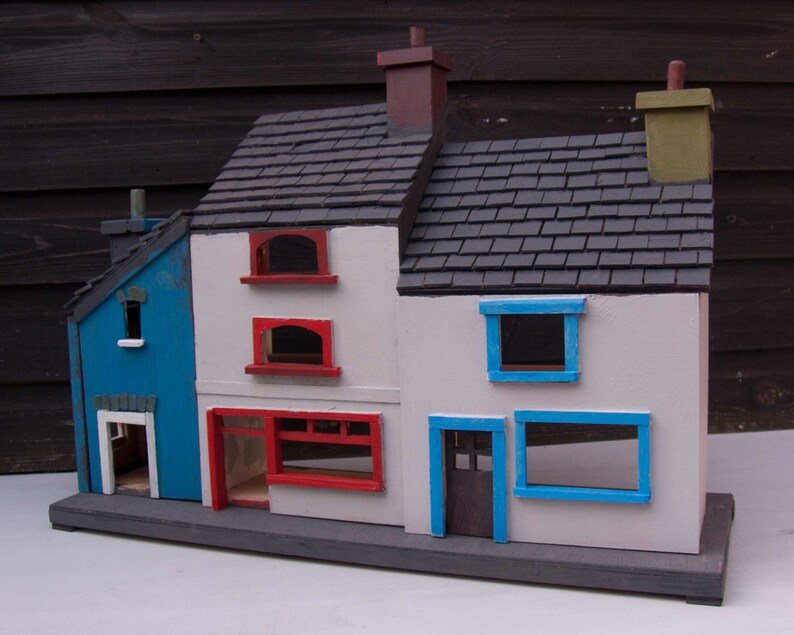 Dolls House, Terraced Houses, Dioramas Handmade - Etsy