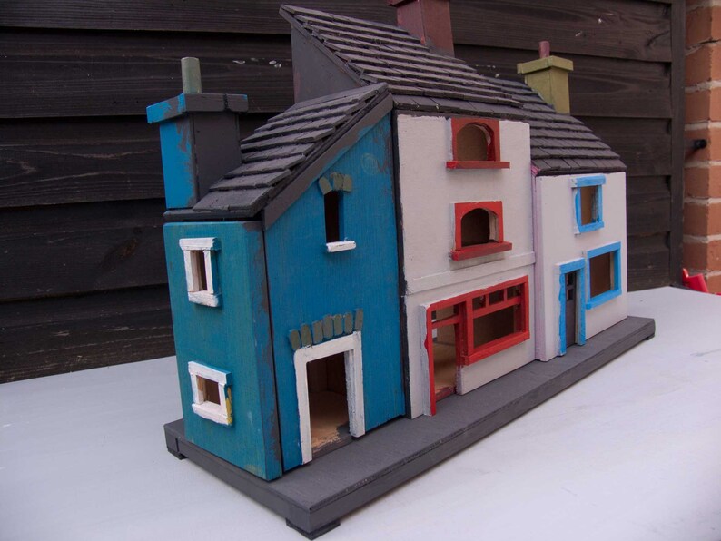 Dolls House, Terraced Houses, Dioramas Handmade - Etsy