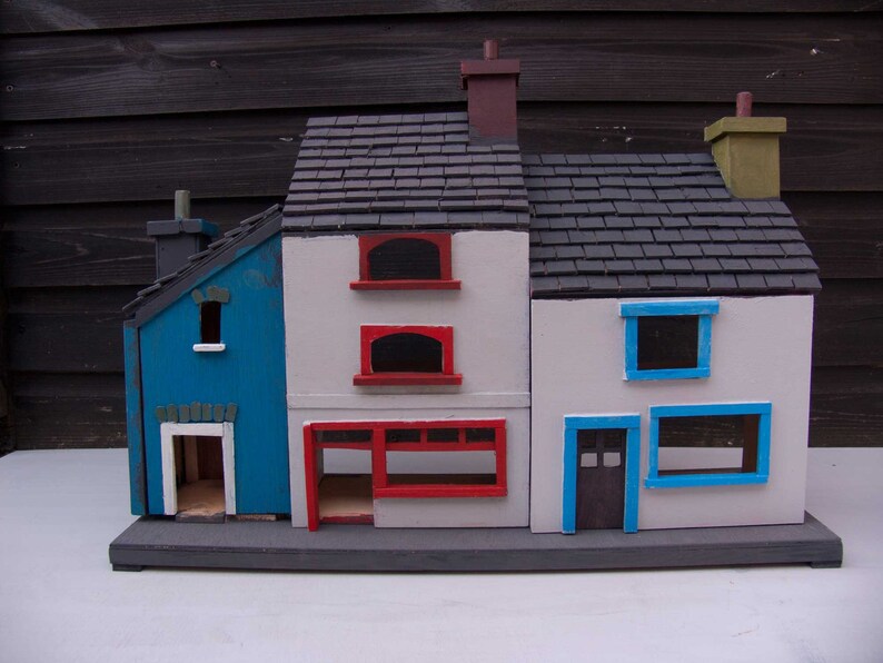 Dolls House, Terraced Houses, Dioramas Handmade - Etsy