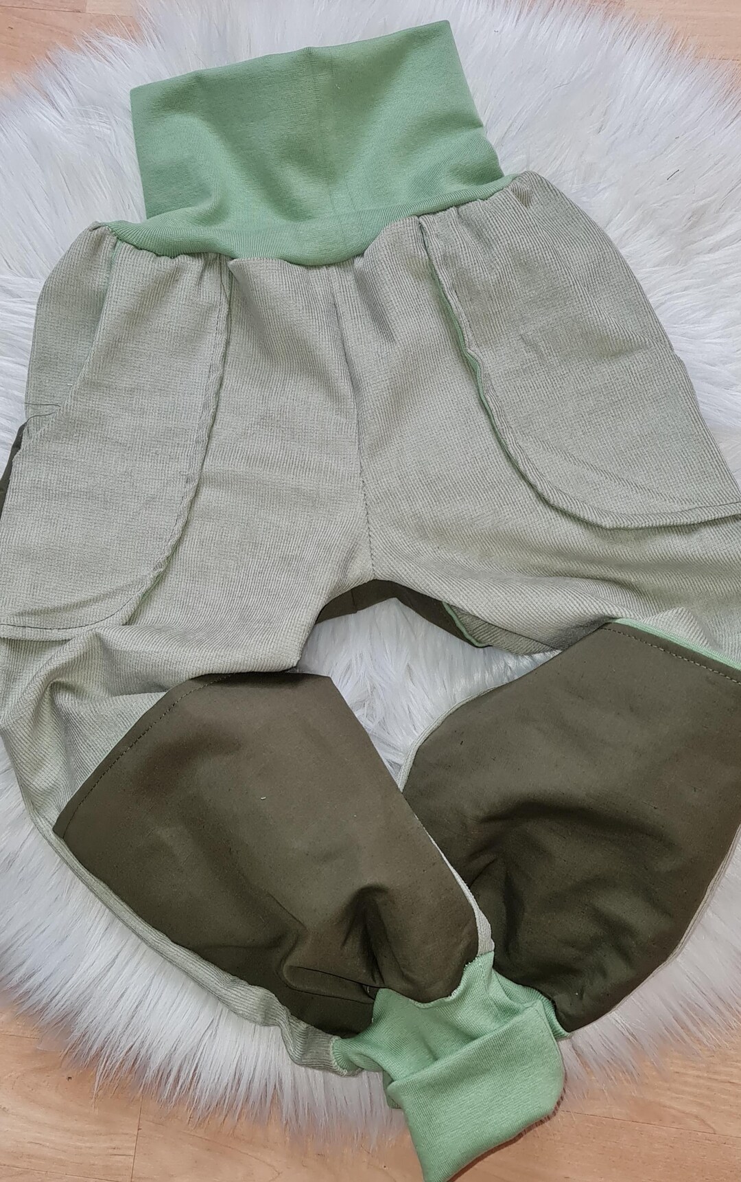 Visual Design NEW: With Knee Patch / Butt Patch Made of Pure Organic ...