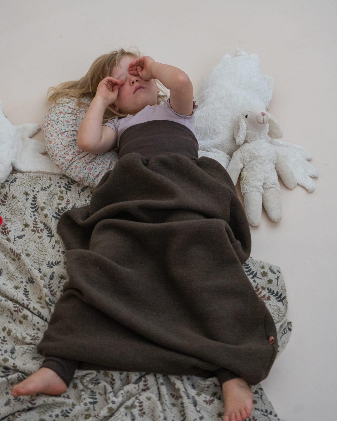 Visual Design: No Scratching Wool Fleece Made of Merino Wool Swaddle ...