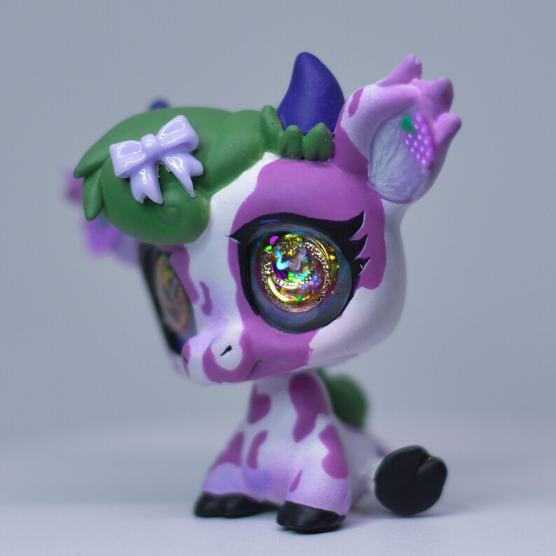 Custom Lps Grape Cow Hand Painted Littlest Pet Shop - Etsy
