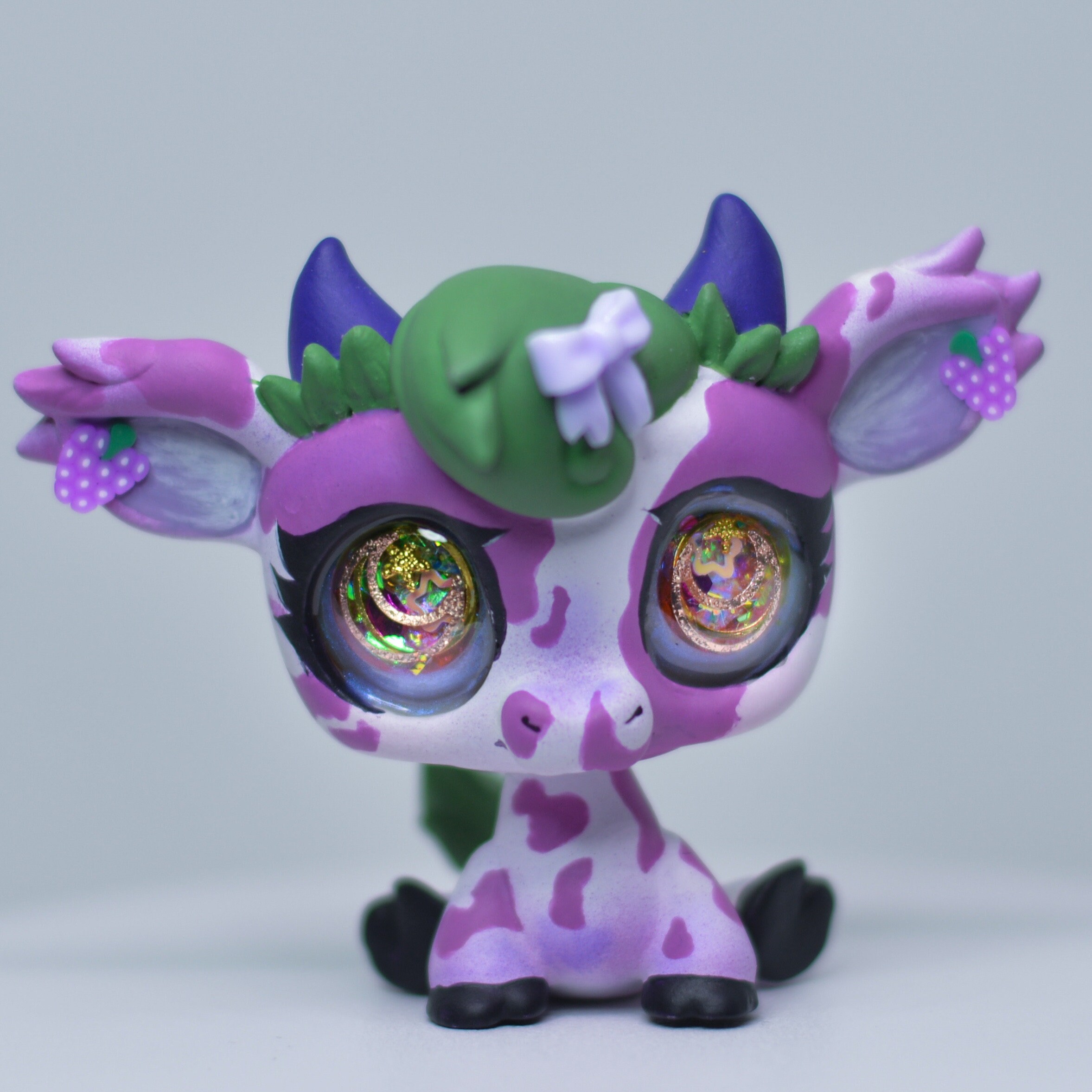 Custom Lps Grape Cow Hand Painted Littlest Pet Shop - Etsy