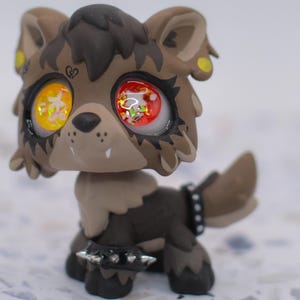 Littlest Pet Shop Custom Great Dane/collie/dog Punk/emo Series ...