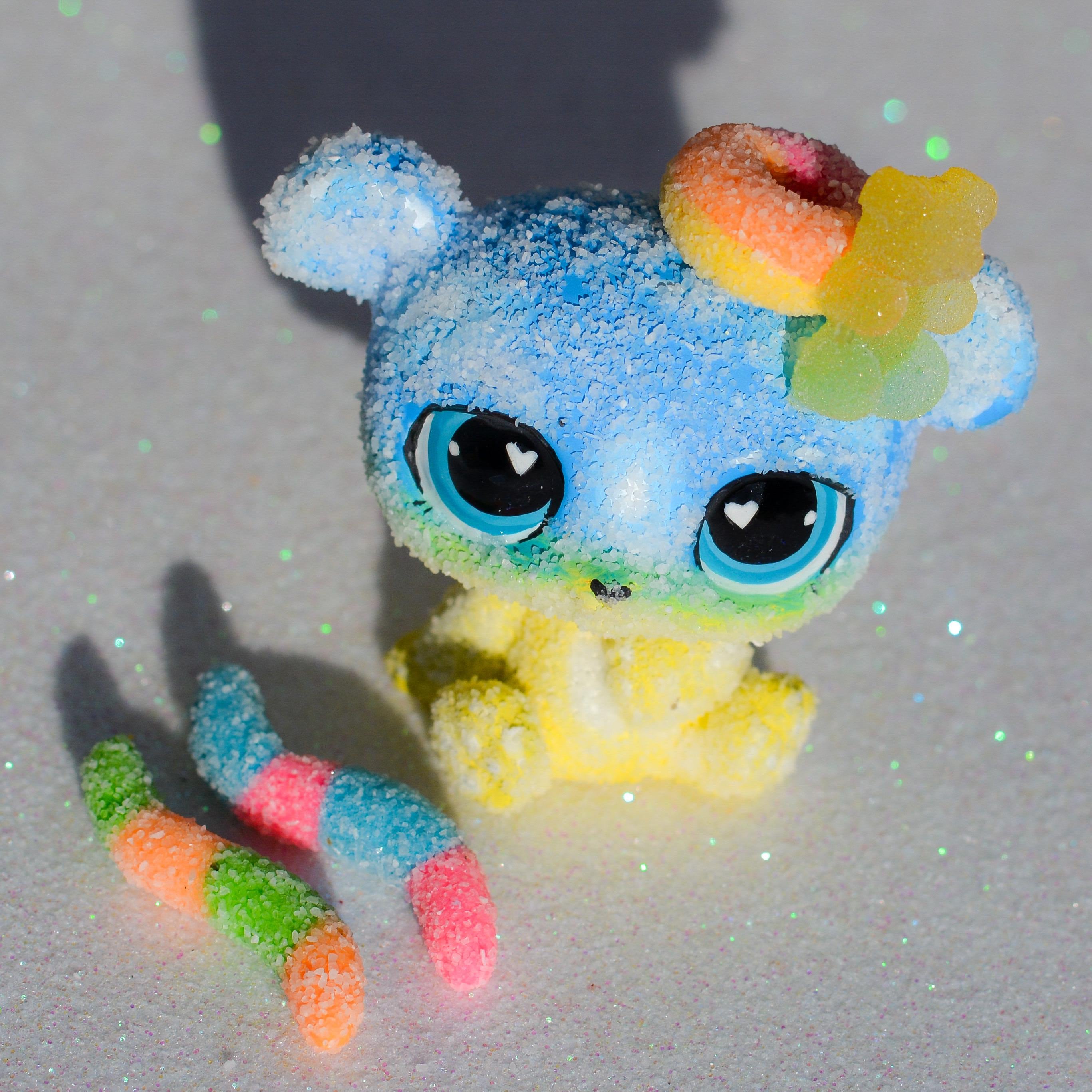 Littlest Pet Shop Custom Hand Painted Gummy Style Lps “sourlings” - Etsy
