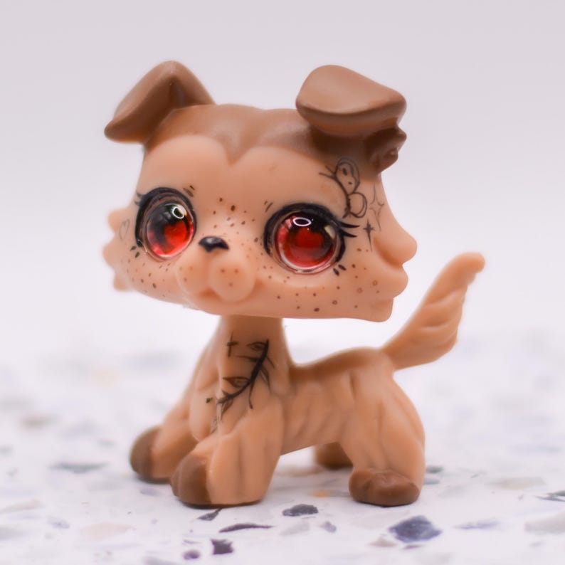 Littlest Pet Shop Collie Partial Custom LPS - Etsy
