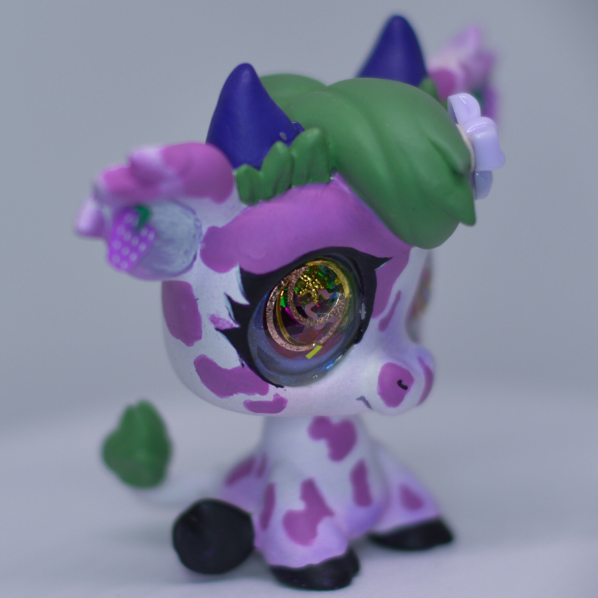 Custom Lps Grape Cow Hand Painted Littlest Pet Shop - Etsy